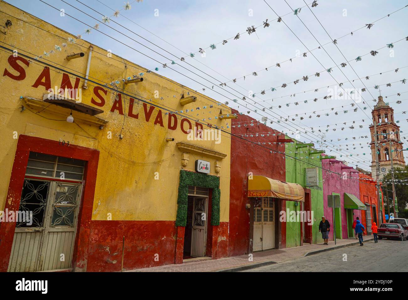 Venado, San Luis Potosí, Mexico. Entrance facade to the municipality or ...