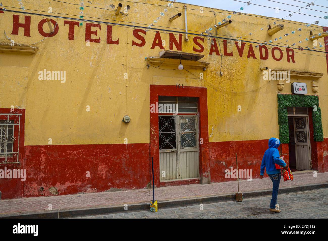 Venado, San Luis Potosí, Mexico. Entrance facade to the municipality or ...