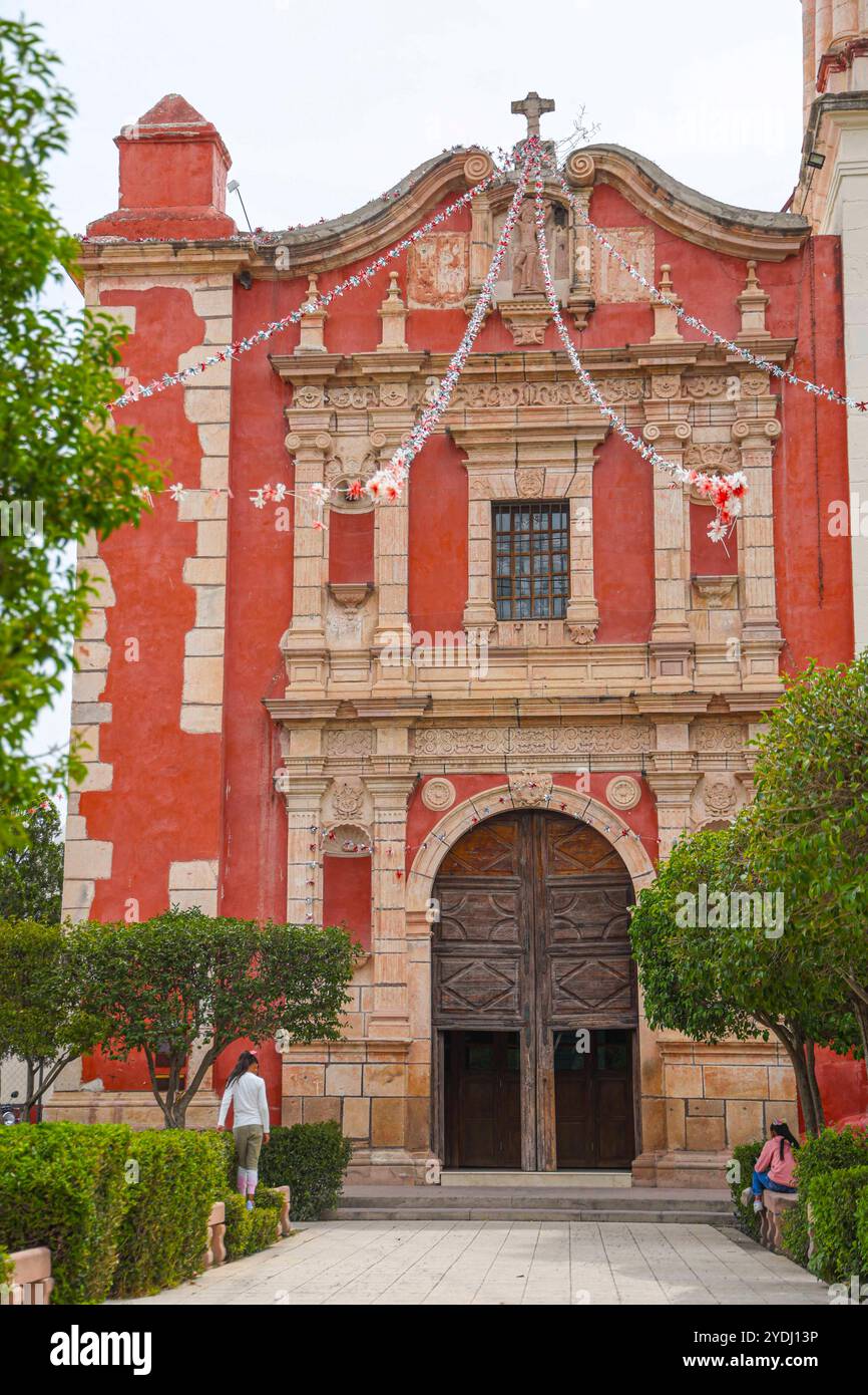 Venado, San Luis Potosí, Mexico. Entrance facade to the municipality or ...