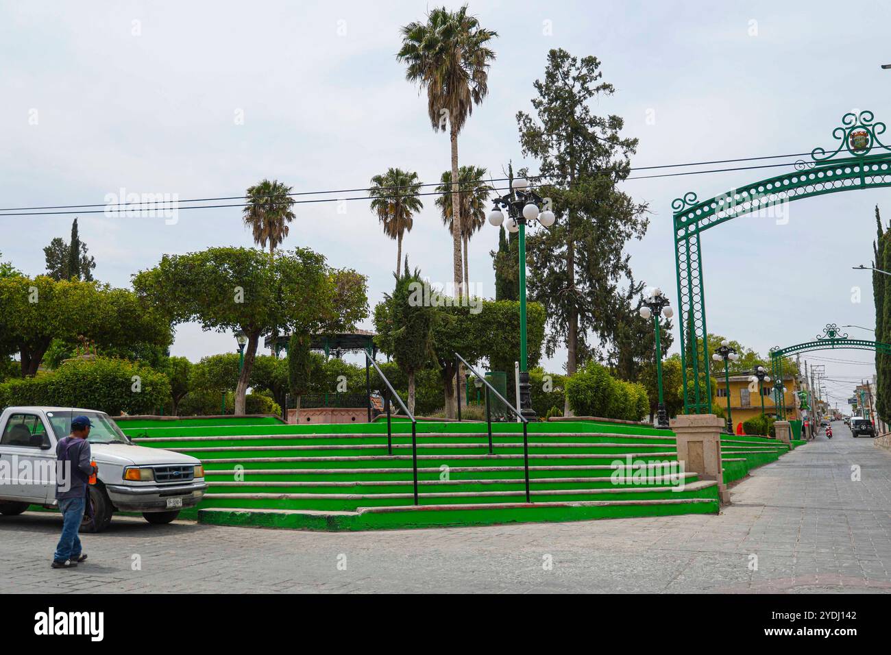 Venado, San Luis Potosí, Mexico. Entrance facade to the municipality or ...