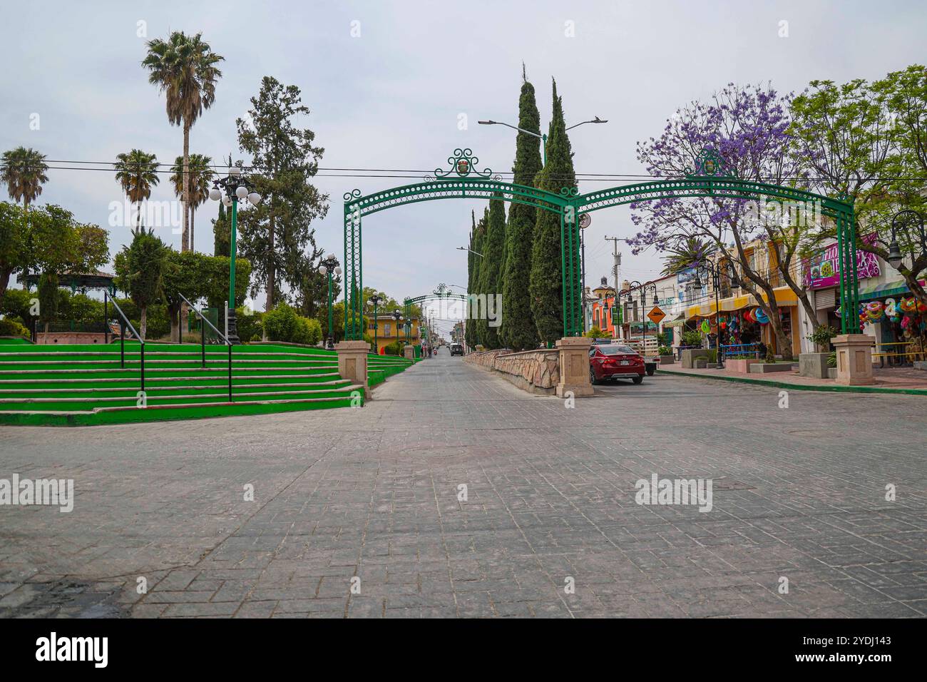 Venado, San Luis Potosí, Mexico. Entrance facade to the municipality or ...
