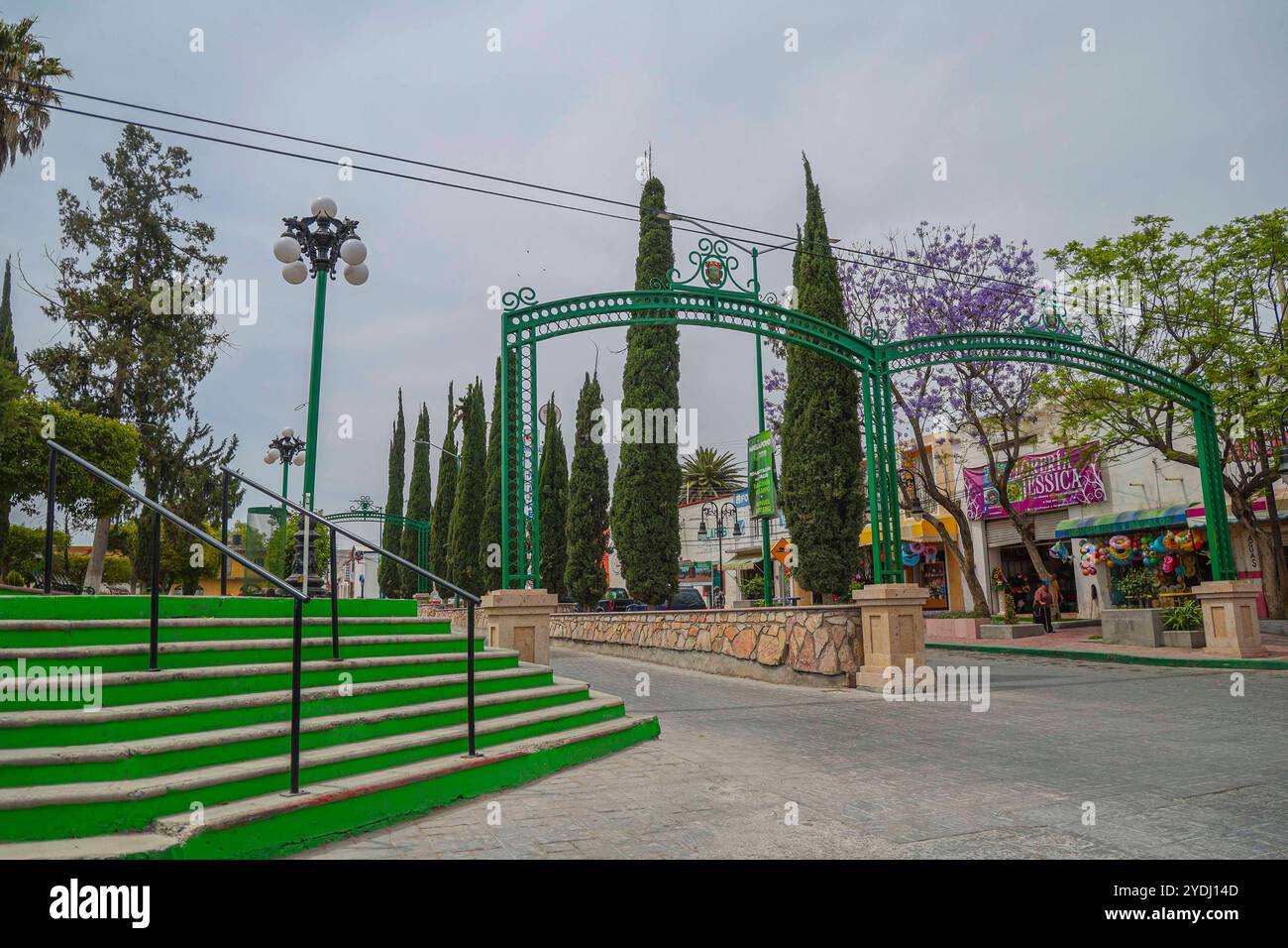 Venado, San Luis Potosí, Mexico. Entrance facade to the municipality or ...