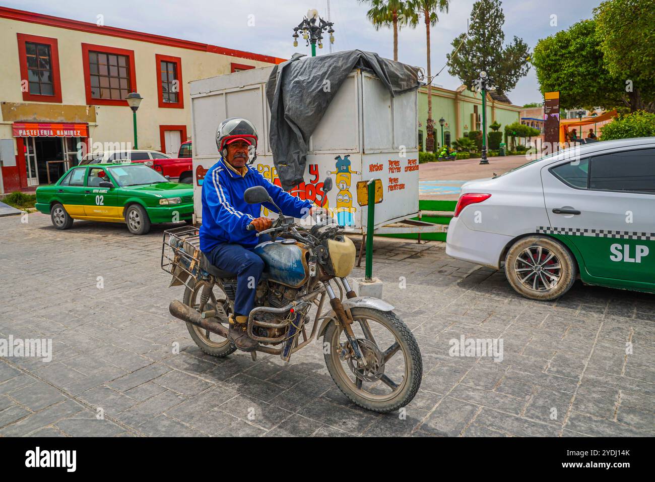 Venado, San Luis Potosí, Mexico. Entrance facade to the municipality or ...