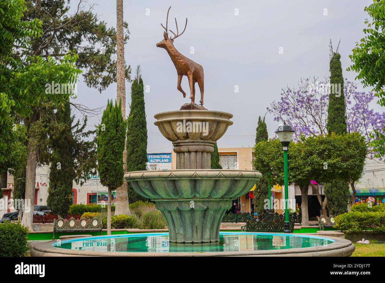 Venado, San Luis Potosí, Mexico. Entrance facade to the municipality or ...