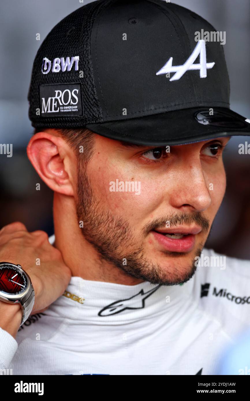 Mexico City, Mexico. 26th Oct, 2024. Esteban Ocon (FRA) Alpine F1 Team ...