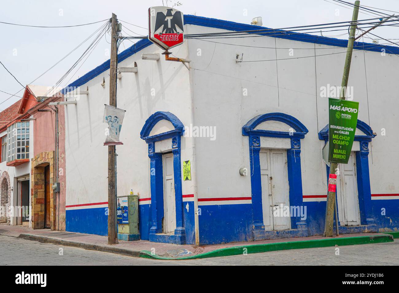 Venado, San Luis Potosí, Mexico. Entrance facade to the municipality or ...