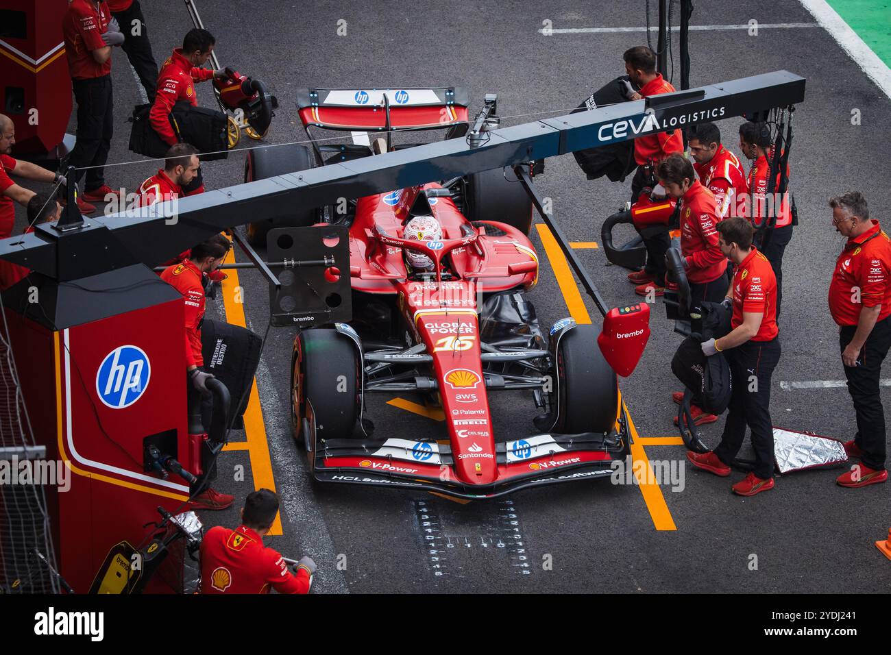 Mexico City, Mexico. 26th Oct, 2024. Charles Leclerc (MON) Ferrari SF ...