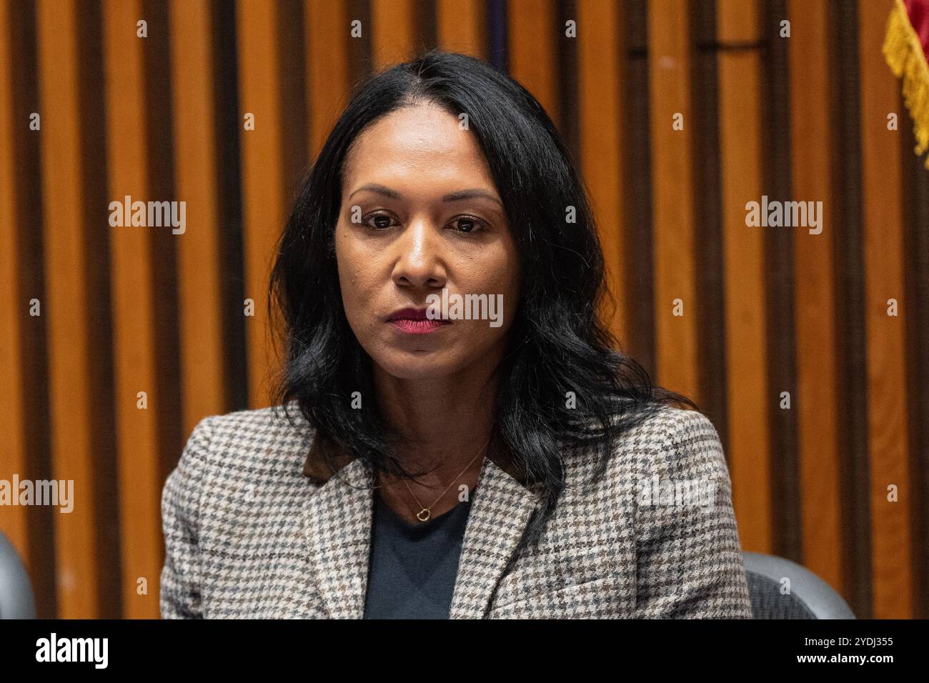 New York, NY, USA, 26 October, 2024: First Deputy Police Commissioner ...