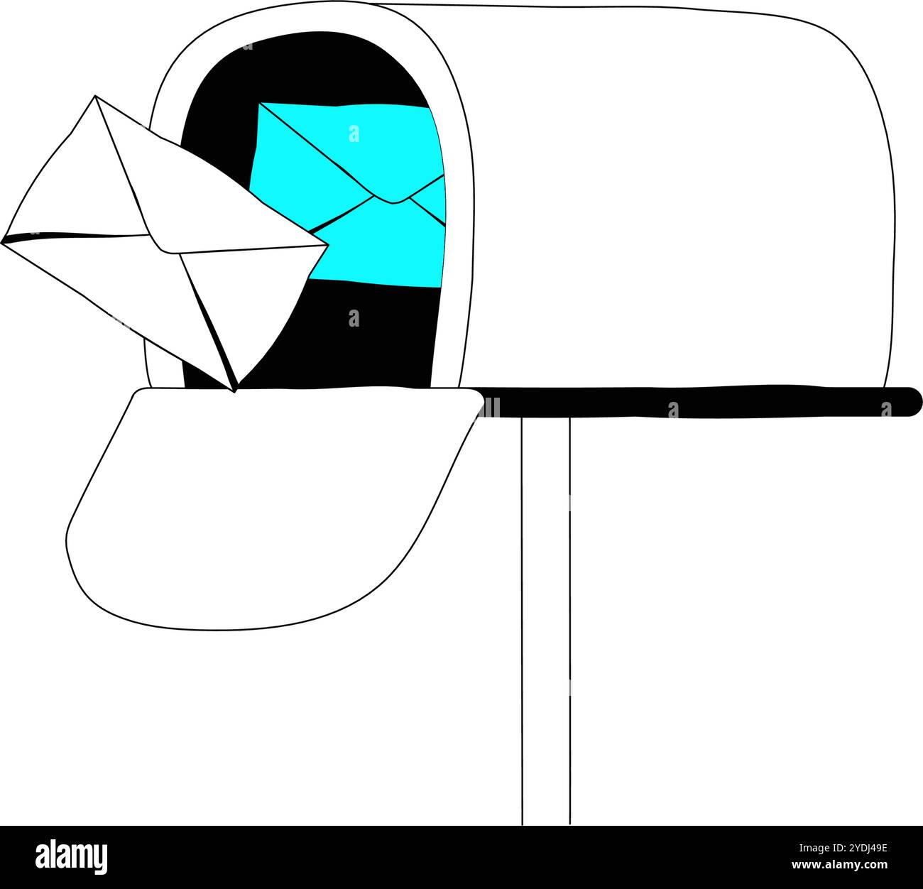 Postal system Stock Vector Images - Alamy