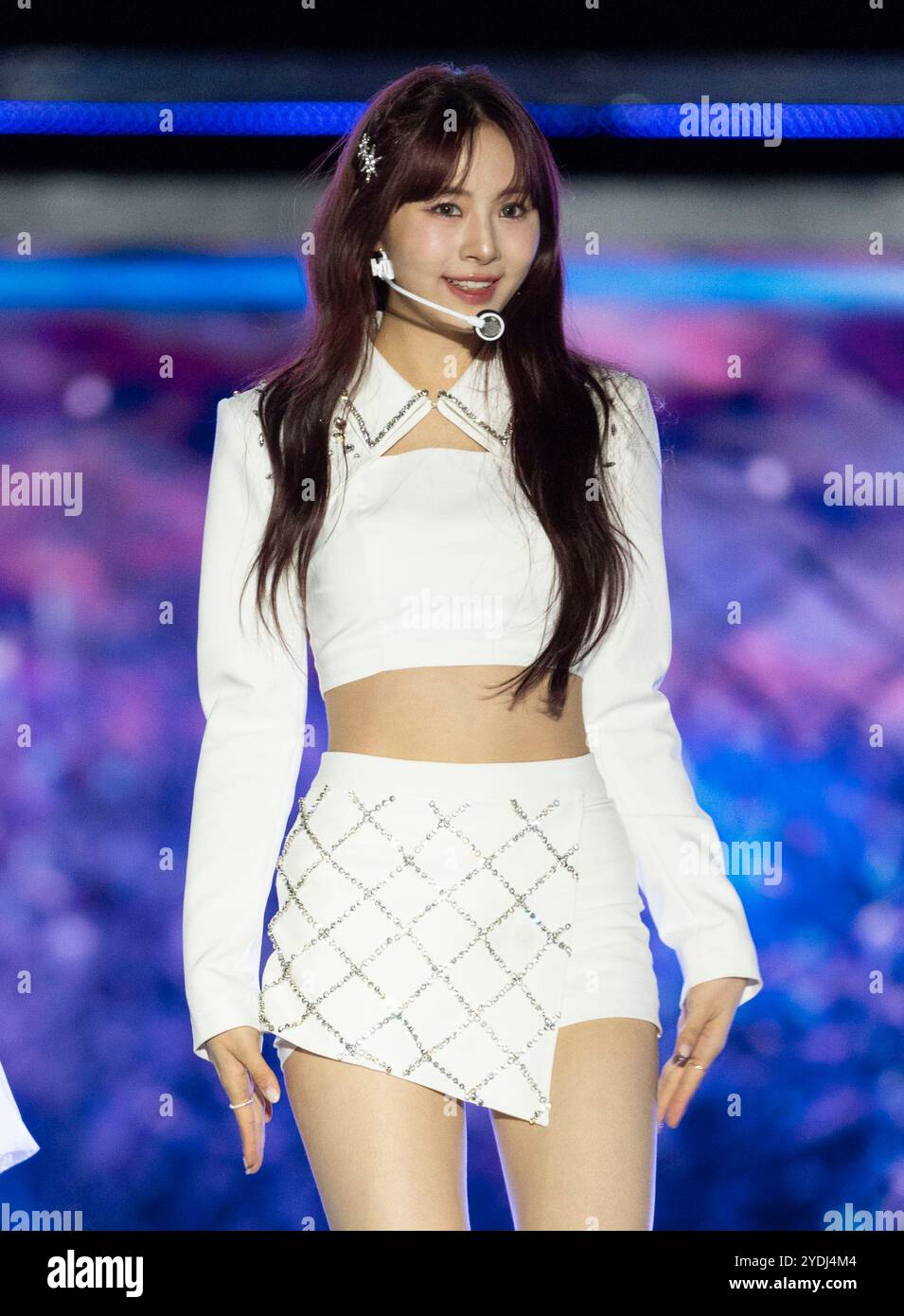 Goyang, South Korea. 19th Oct, 2024. South Korean K-Pop girl group Fiffty Fitty, performs on the ...