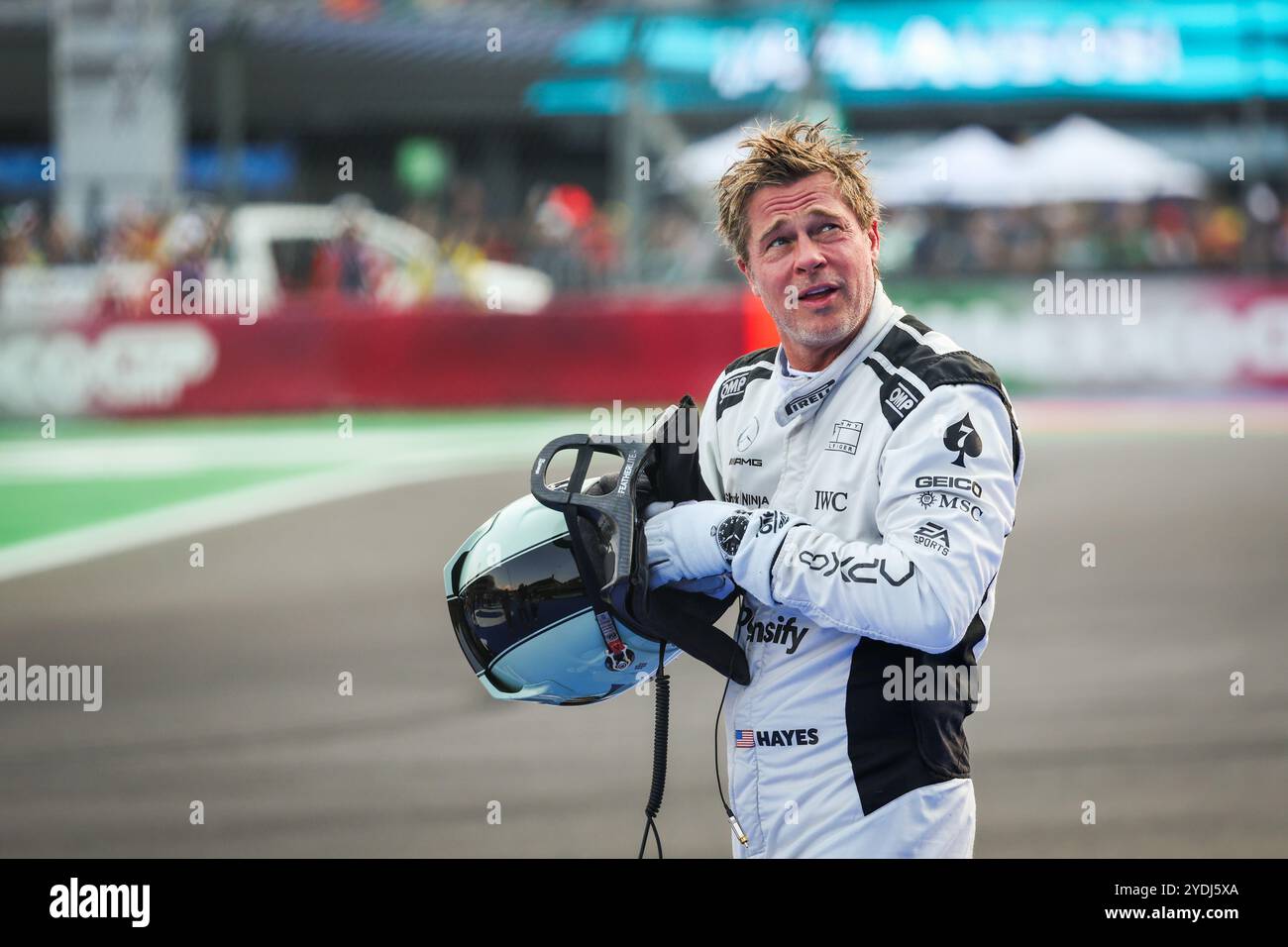 PITT Brad (USA), actor playing Sonny Hayes, driver of the fictional APX ...