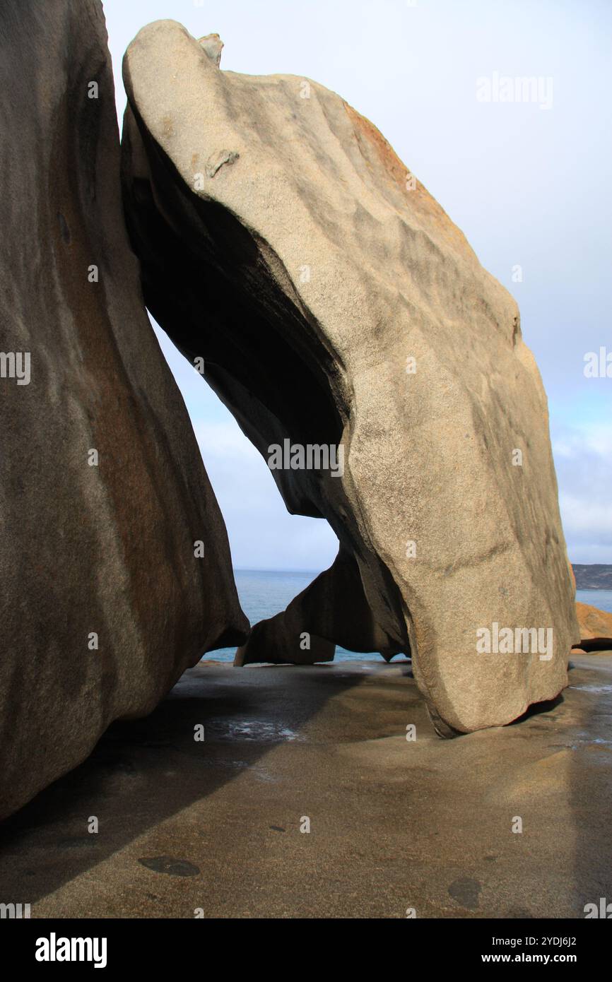 Perched above the sea in Flinders Chase National Park, the impressive ...