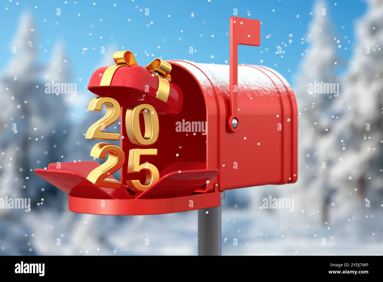 2025 greeting gift box hi-res stock photography and images - Alamy