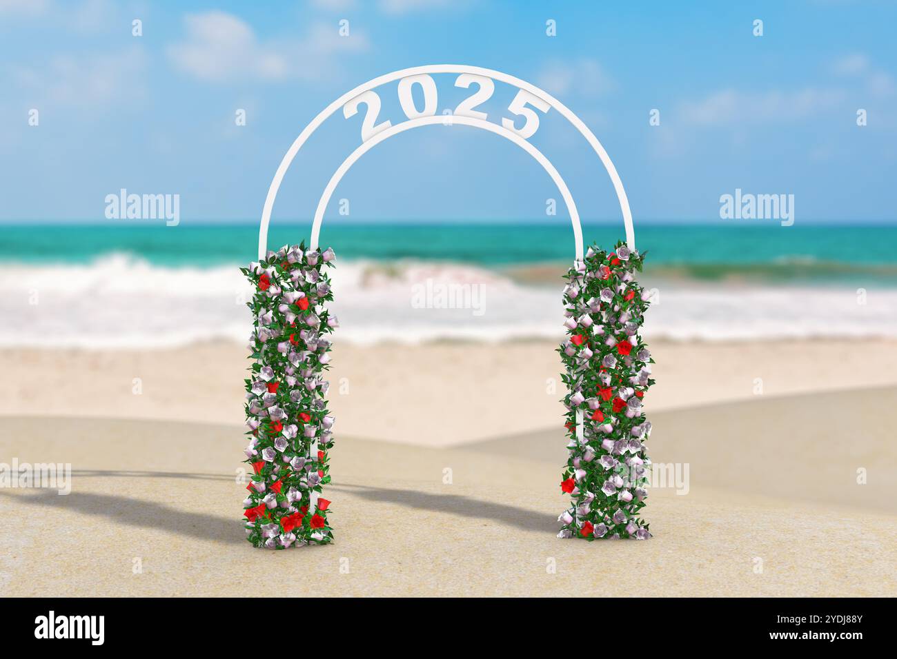 Floral 2025 card hi-res stock photography and images - Alamy