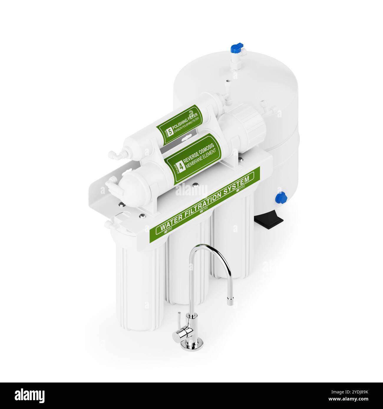 White Water Filtration System with Five Stages of Filtration, Including ...