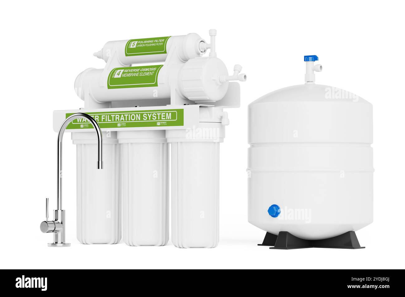 White Water Filtration System with Five Stages of Filtration, Including ...