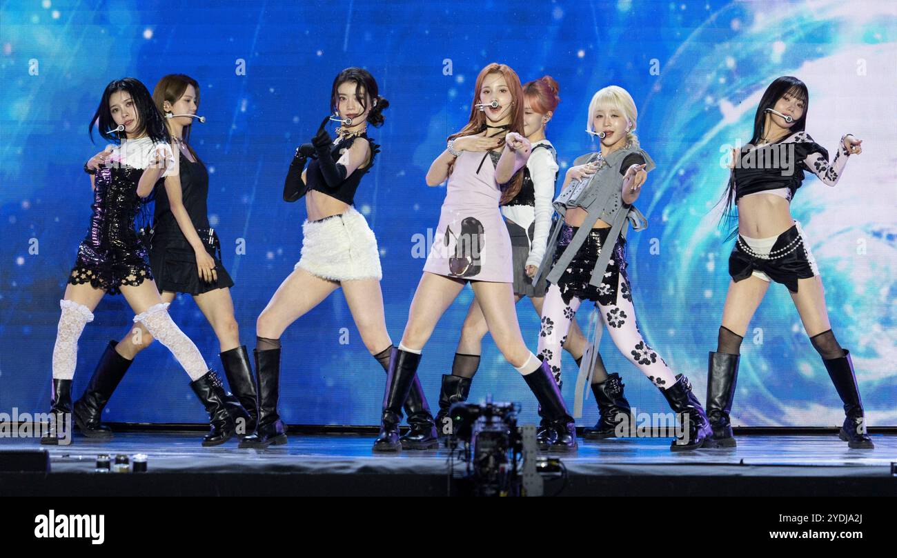 19 Oct 2024 - Goyang, South Korea : South Korean K-Pop girl group ...