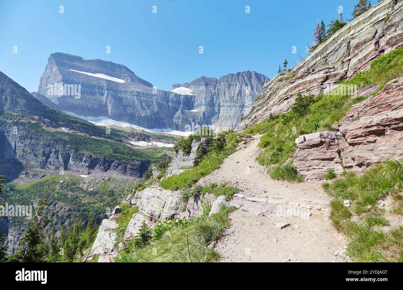 Throughout the Grinnell Glacier hike, you'll encounter views of ...