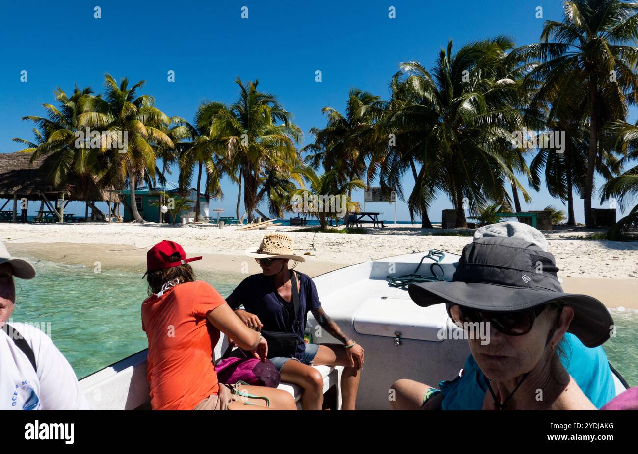 Laughing Bird Caye National Park in Belize, Central America Stock Photo ...