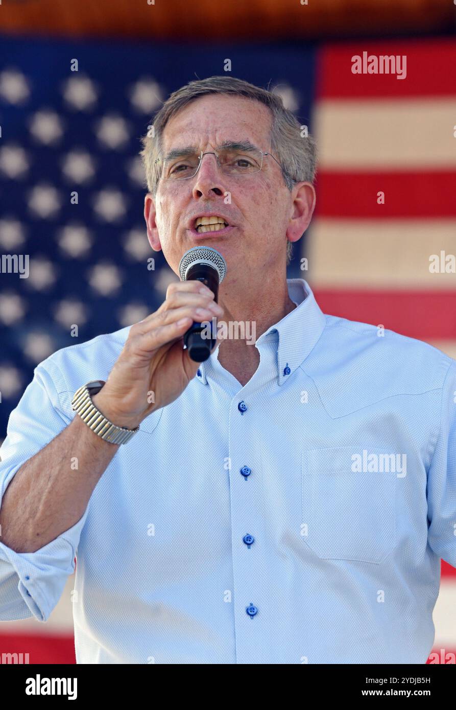 Brad Raffensperger, Georgia Secretary of State in attendance for ...