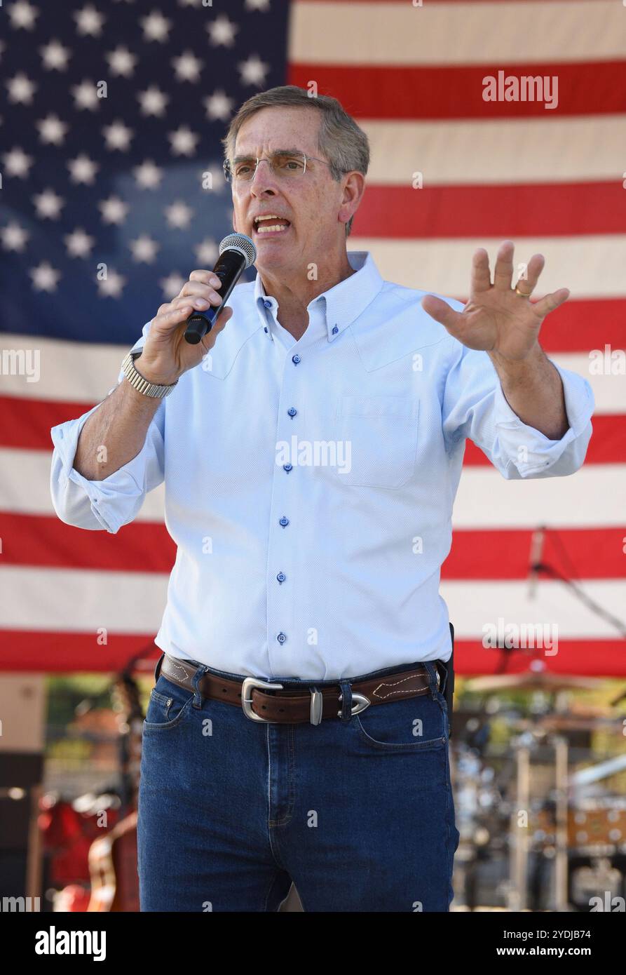 Brad Raffensperger, Georgia Secretary of State in attendance for ...