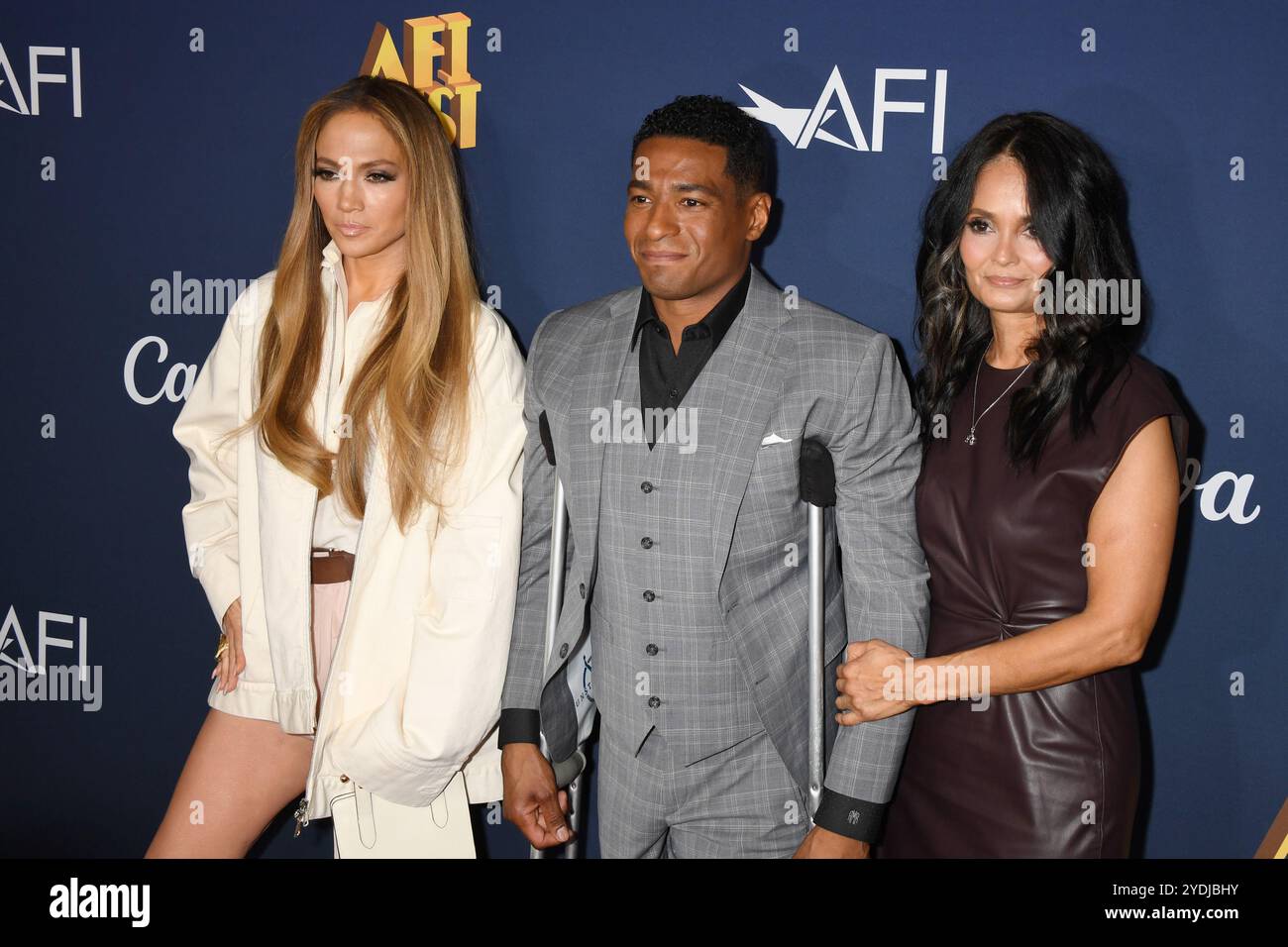 HOLLYWOOD, CA - OCTOBER 26: Jennifer Lopez, Anthony Robles and Judy ...