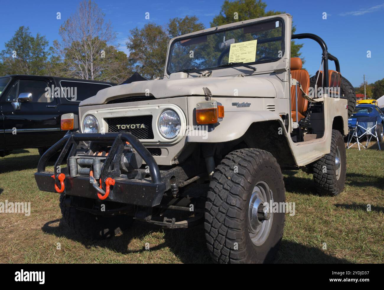 Antique Toyota Land Cruiser Stock Photo - Alamy