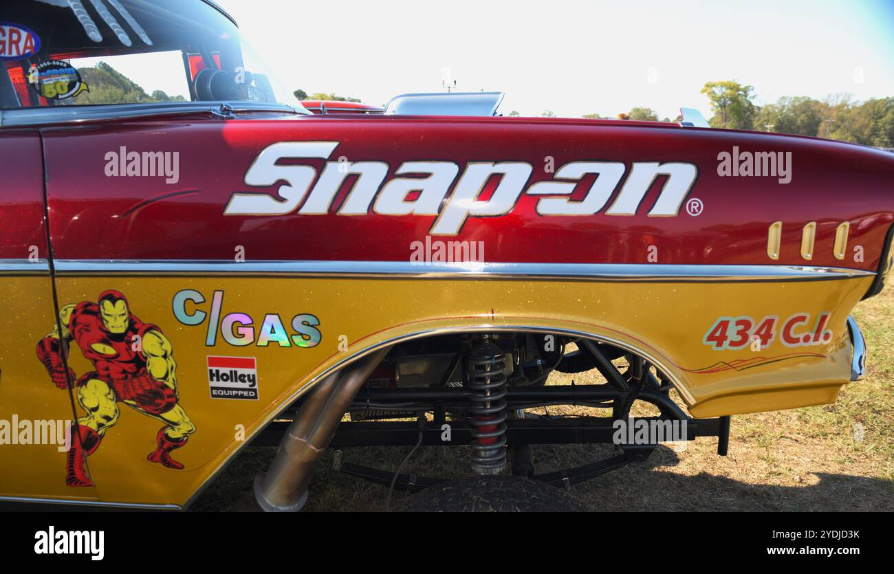 Antique drag racer Stock Photo - Alamy