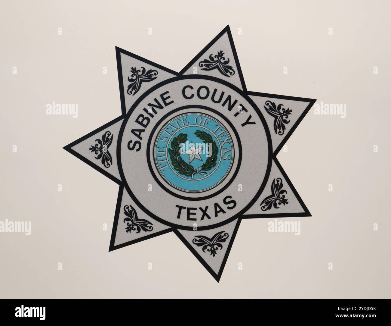 Sabine County, Texas classic police car Stock Photo - Alamy
