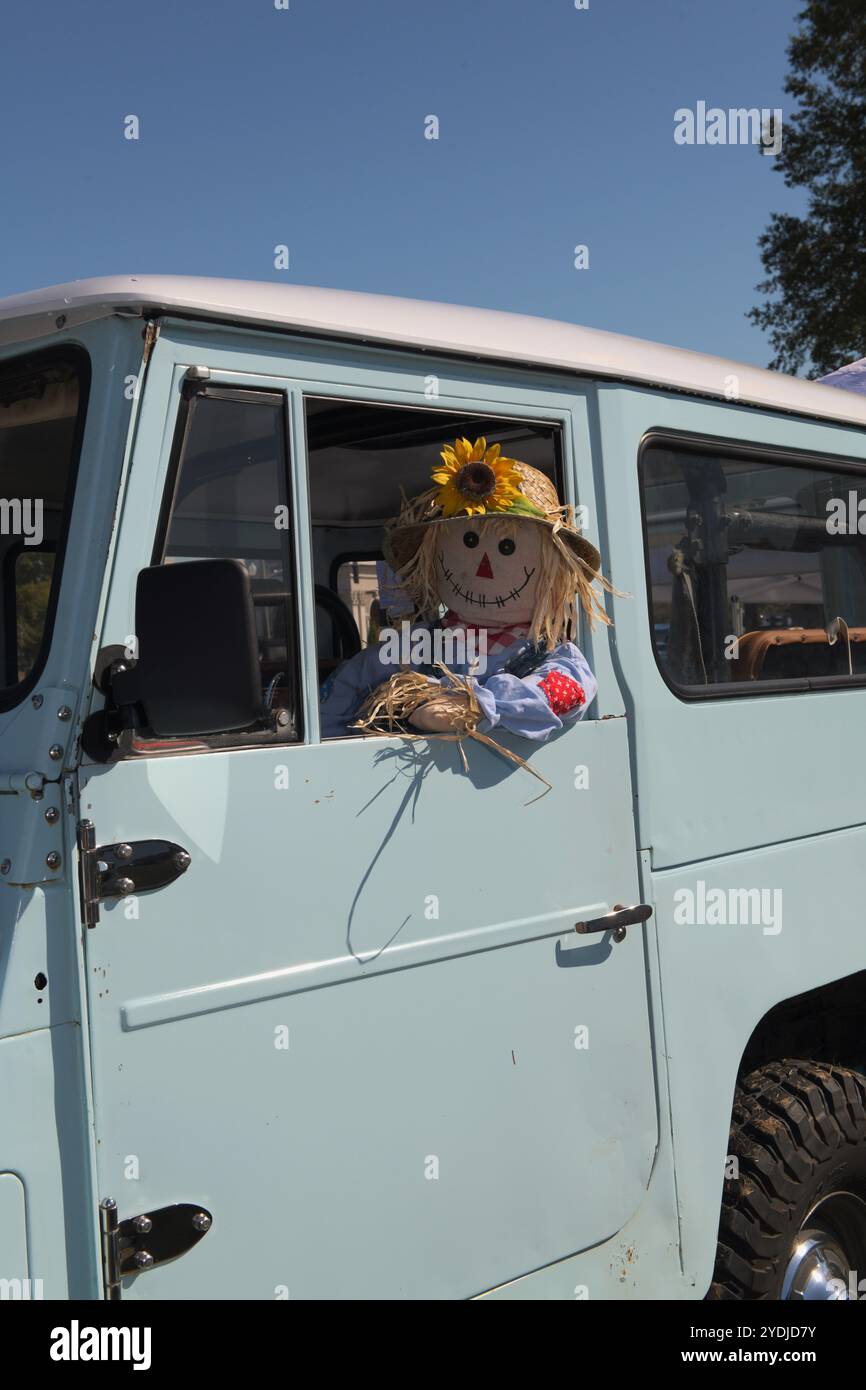 Sunflower scarecrow hi-res stock photography and images - Alamy