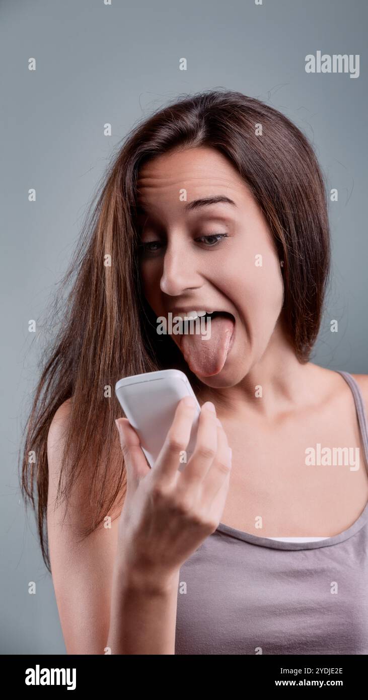 Playful message expressing hi-res stock photography and images - Alamy