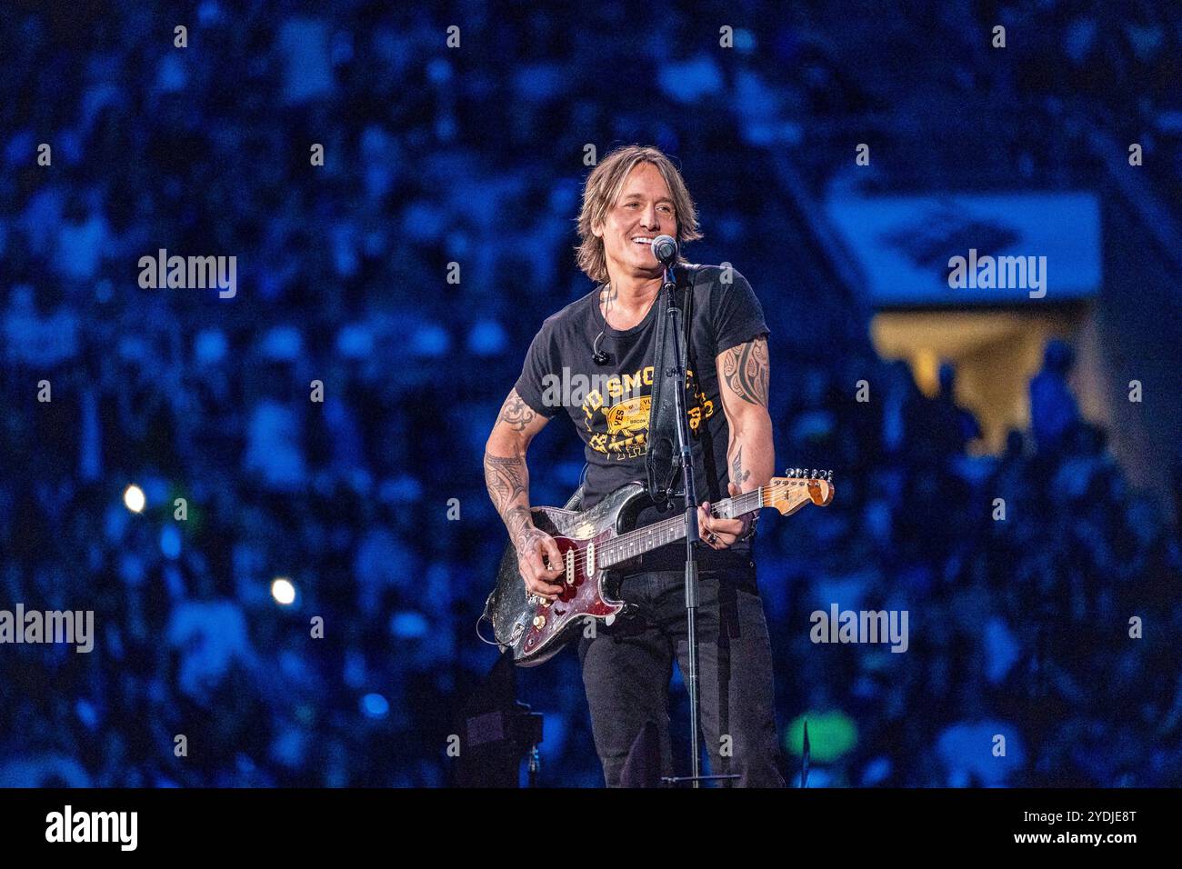 Keith Urban performs during Concert for Carolina on Saturday, Oct. 26 ...