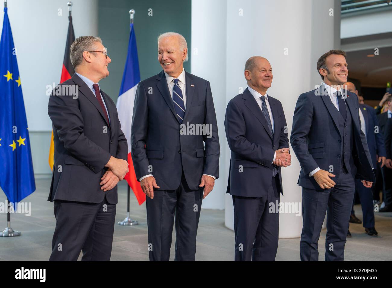 President Joe Biden meets with dignitaries, Friday, October 18, 2024 ...