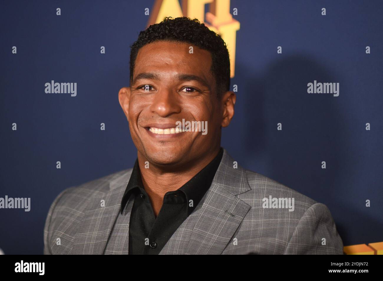 Anthony Robles poses during the AFI Fest photo op for "Unstoppable" on ...