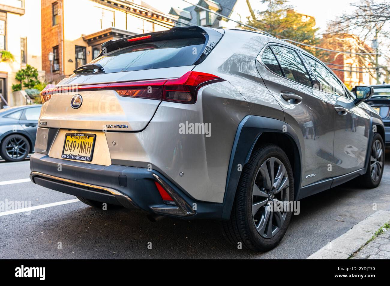 New York City, USA - March 15, 2024: Lexus UX modern car parked outdoor ...