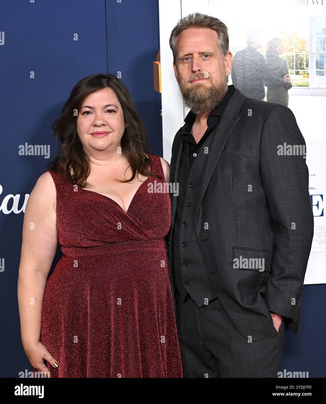 Anya Marco-Harris and Peter Harris arriving to the world premiere of ...