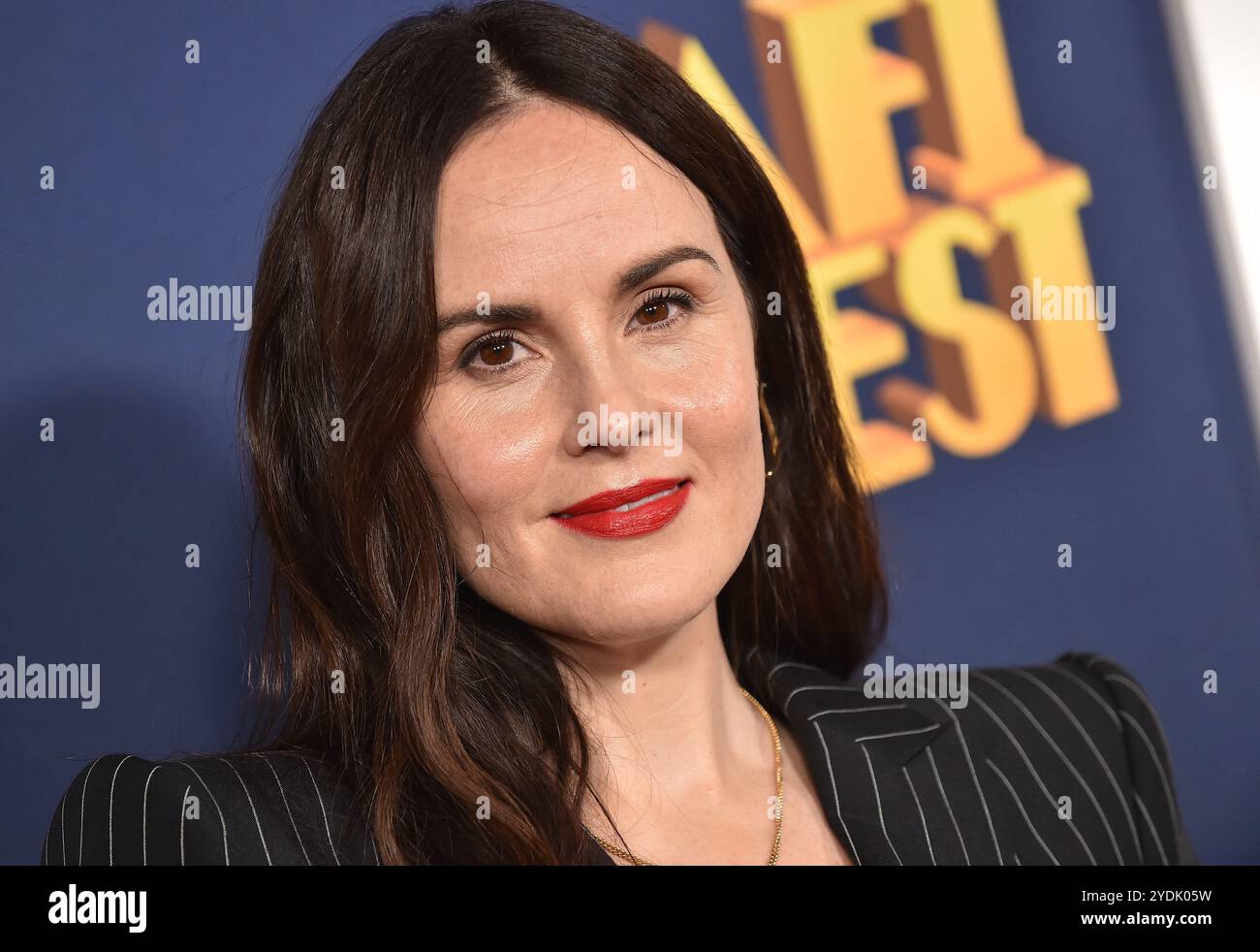 Hollywood, USA. 25th Oct, 2024. Michelle Dockery arriving to the world ...
