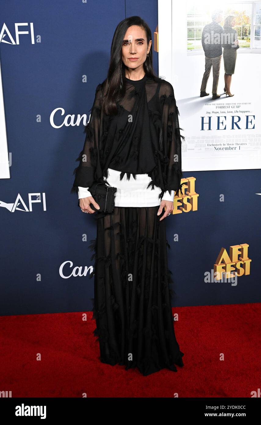 Hollywood, USA. 25th Oct, 2024. Jennifer Connelly arriving to the world ...