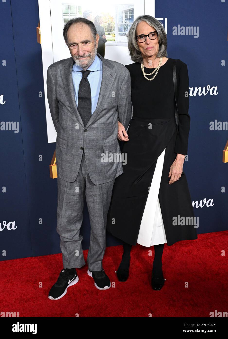 Hollywood, USA. 25th Oct, 2024. Eric Roth and Dr. Anne Peters arriving ...