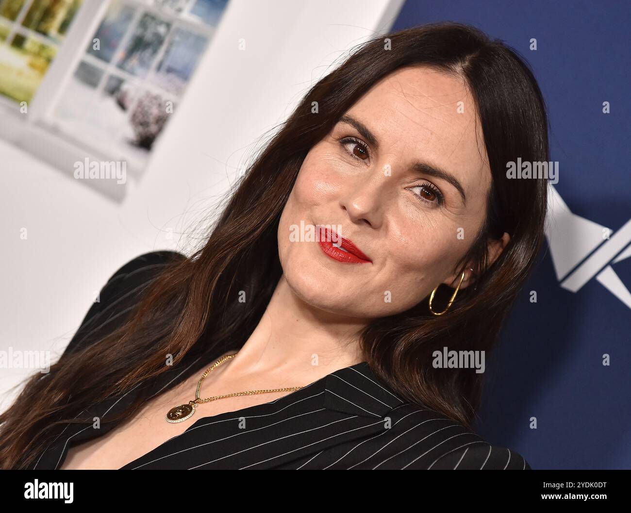 Hollywood, USA. 25th Oct, 2024. Michelle Dockery arriving to the world ...