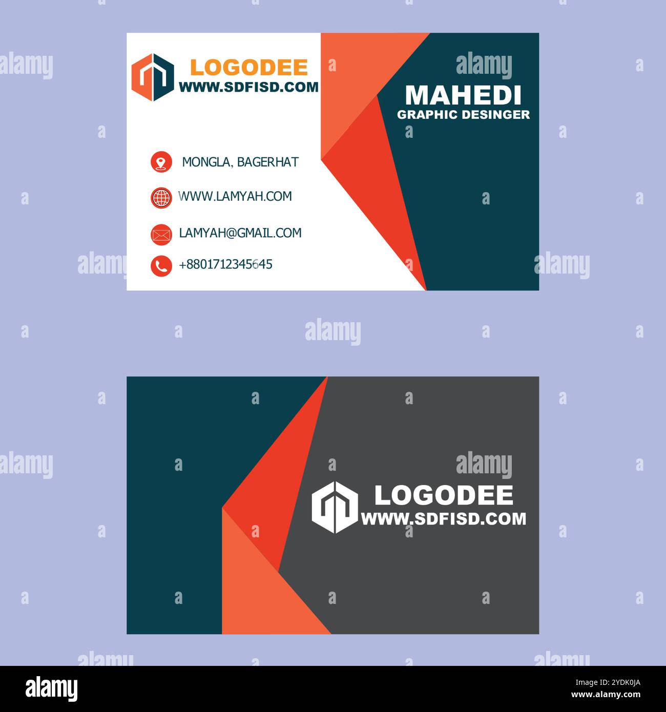 Visiting card Stock Vector Images - Alamy