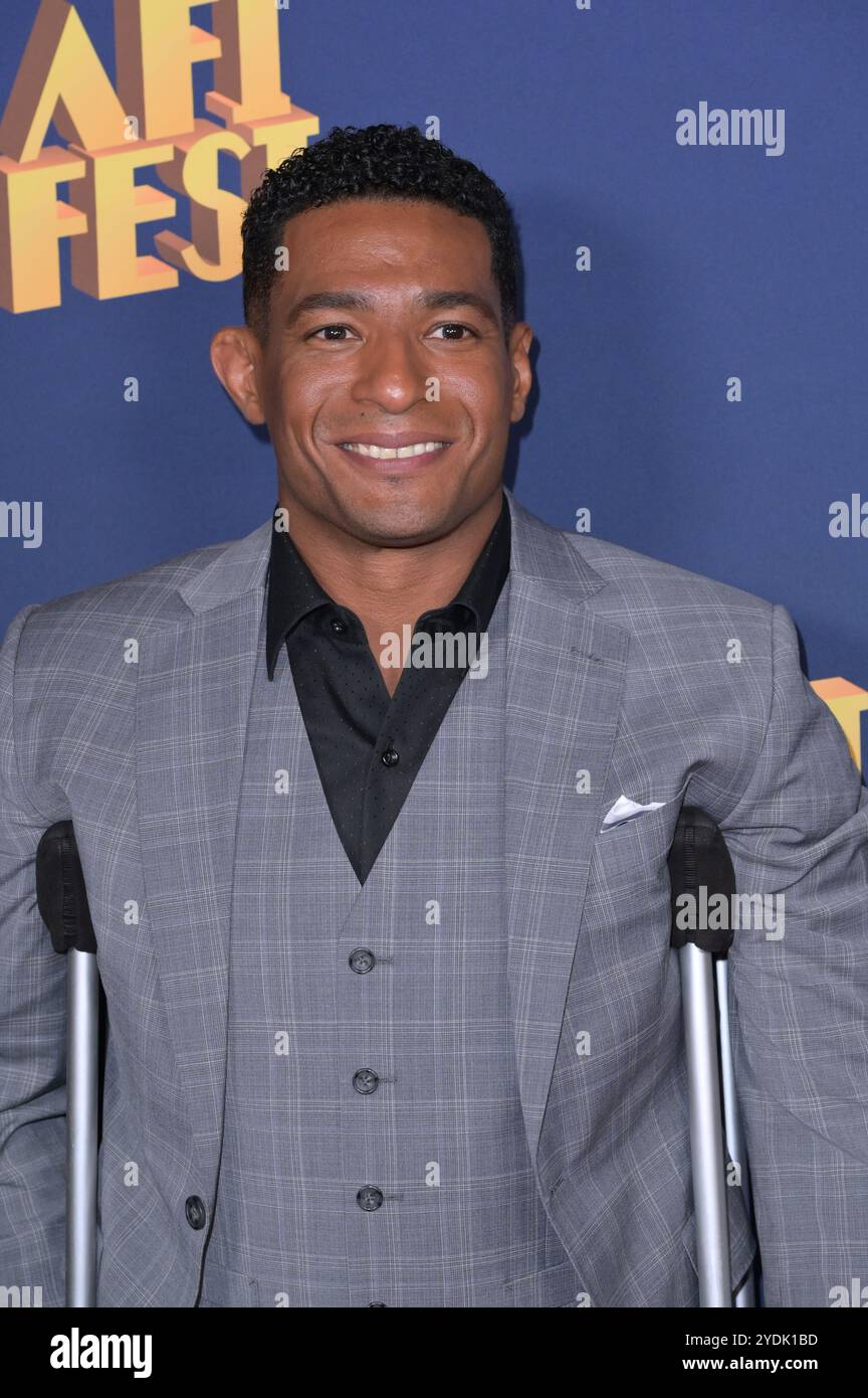 LOS ANGELES, CA. October 26, 2024: Anthony Robles at the premiere for ...