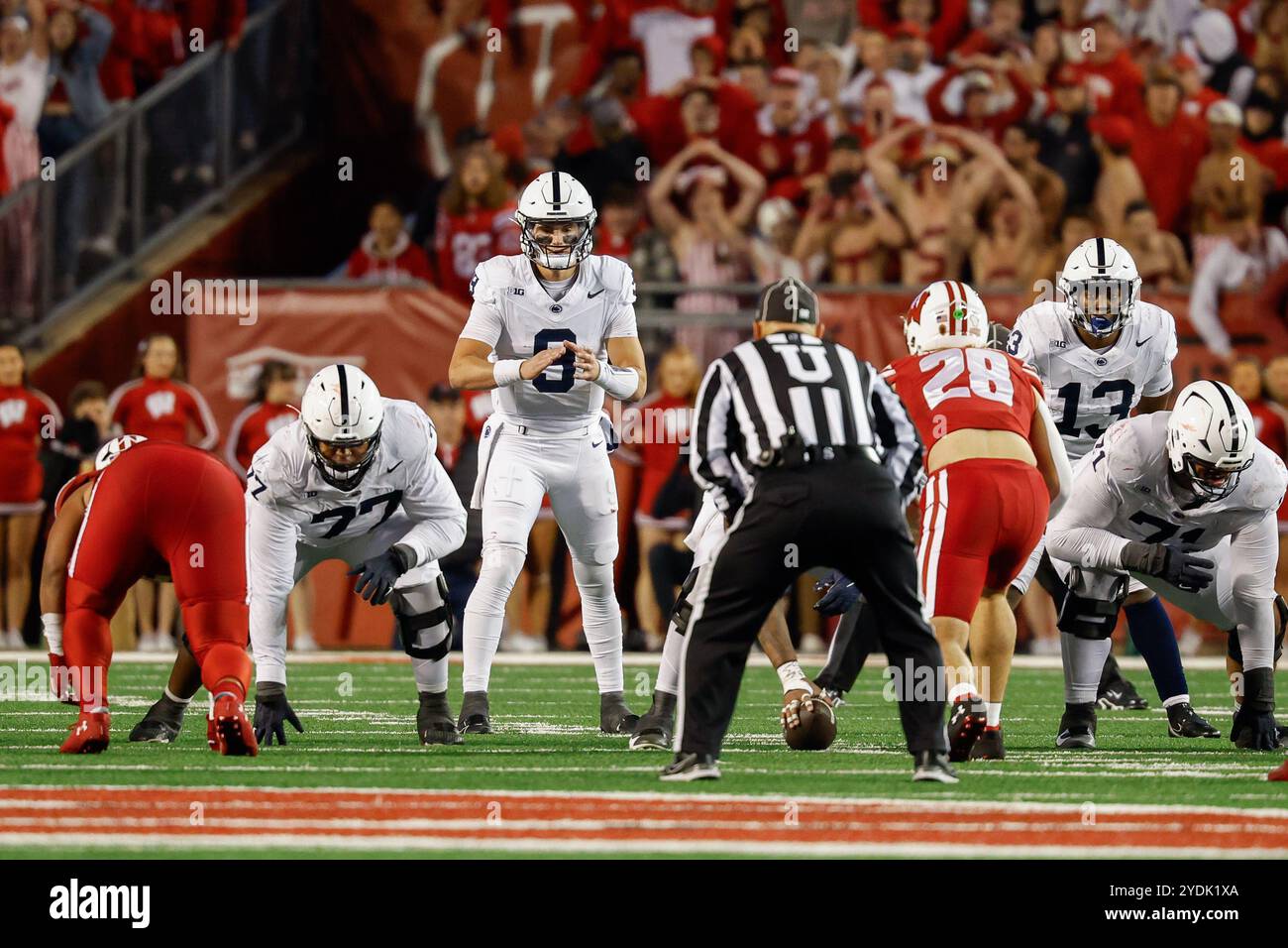 October 26, 2024: Penn State Nittany Lions quarterback Beau Pribula (9 ...