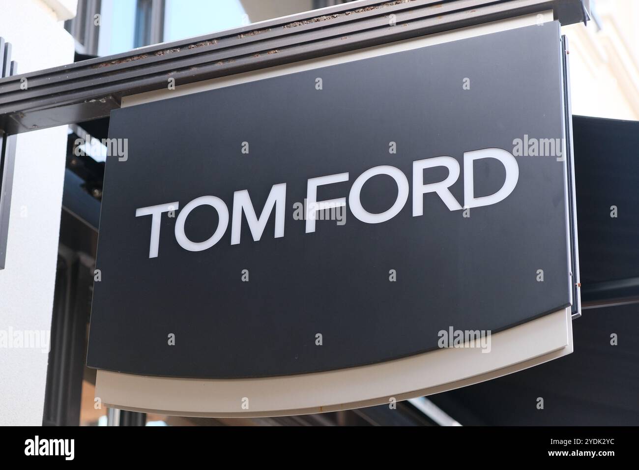 Shanghai,China-September 2nd 2023: Tom Ford store brand logo sign Stock ...