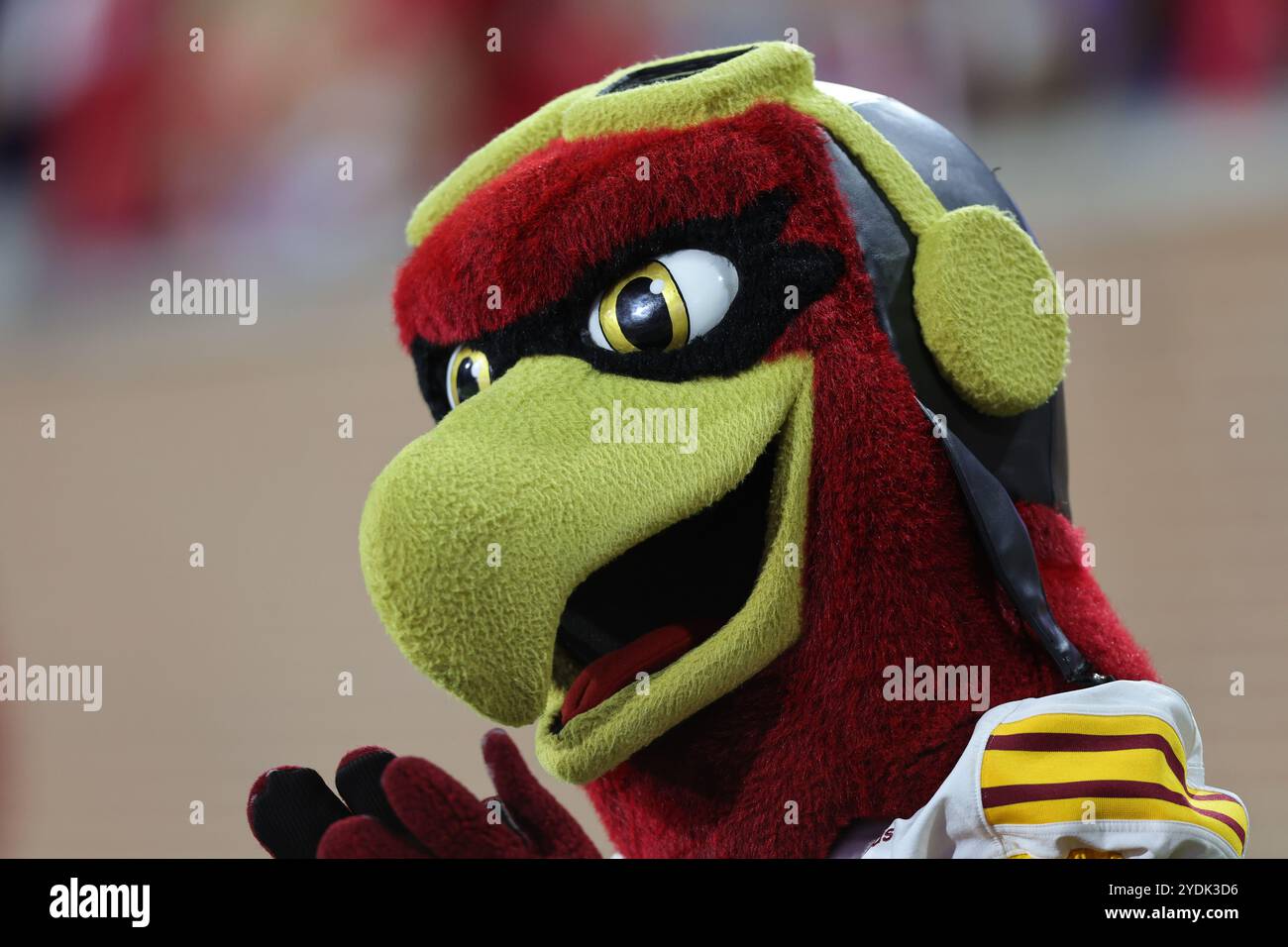 Mobile, Alabama, USA. 26th Oct, 2024. ULM mascot Ace the Warhawk during ...