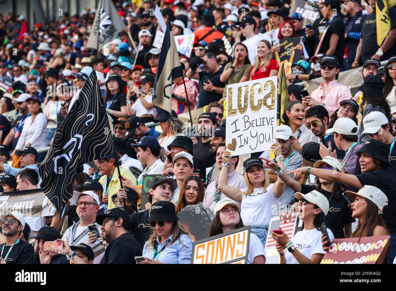 spectators, fans, of the APX GP Team for the Apex F1 movie by Apple ...