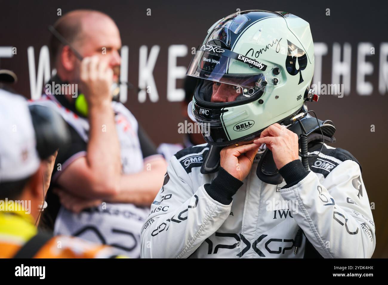 PITT Brad (USA), actor playing Sonny Hayes, driver of the fictional APX ...