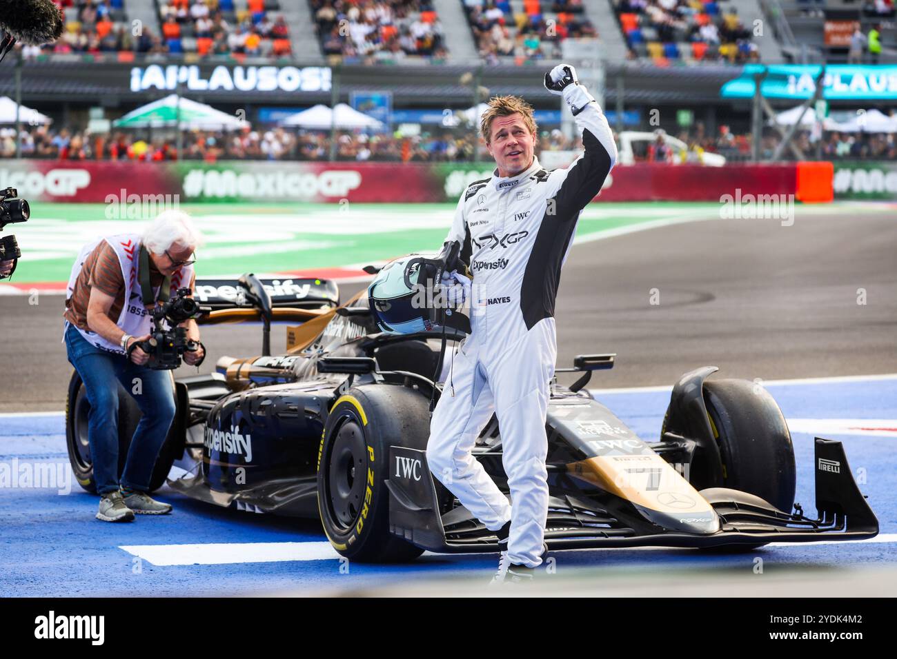 PITT Brad (USA), actor playing Sonny Hayes, driver of the fictional APX ...