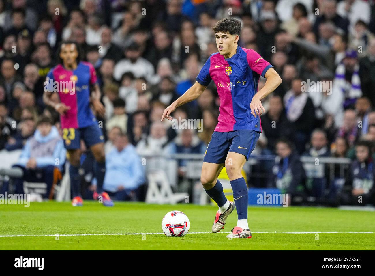 Pau Cubarsi of FC Barcelona during the Spanish championship La Liga ...