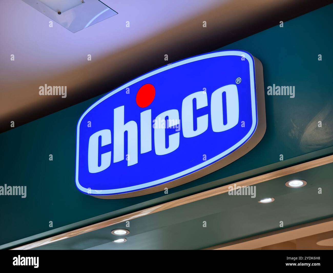 KUALA LUMPUR, MALAYSIA - AUGUST 28, 2024: Chicco brand retail shop in ...
